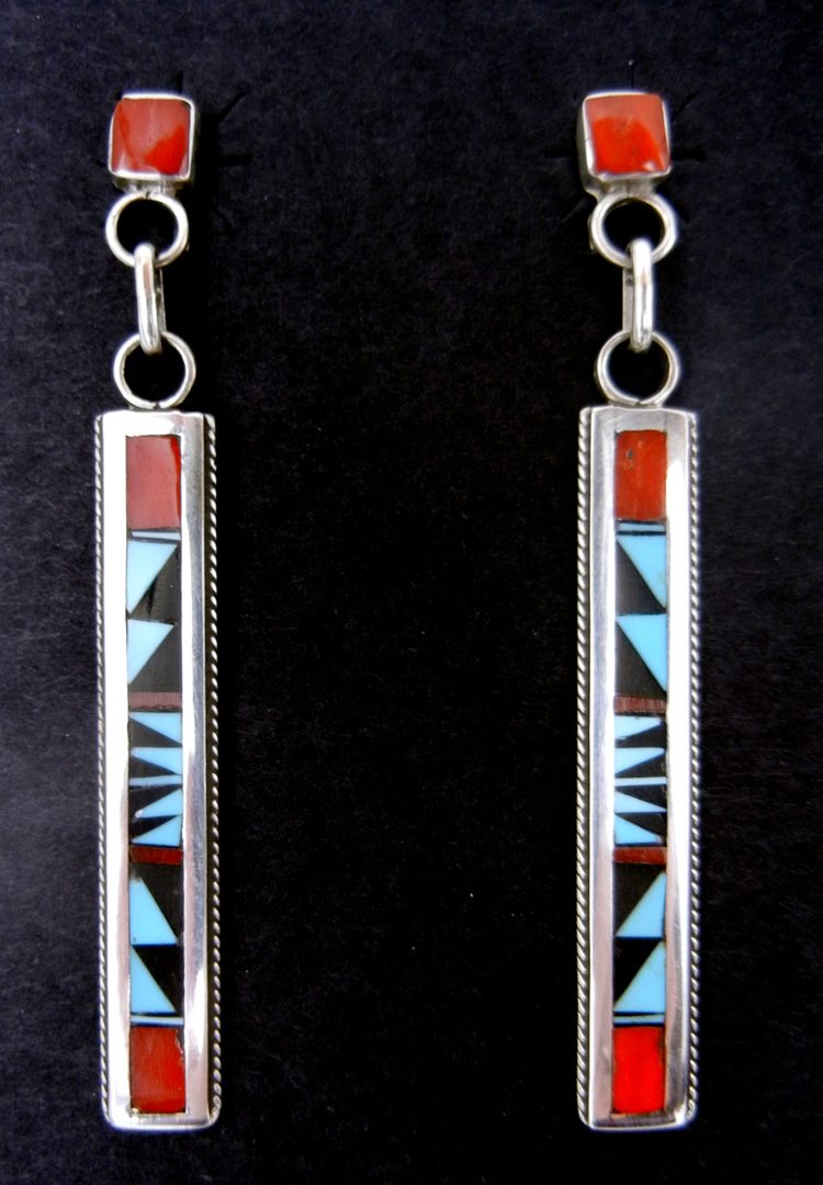 Zuni Jewelry - Inlaid & Turquoise Indian Jewelry - Palms Trading Company